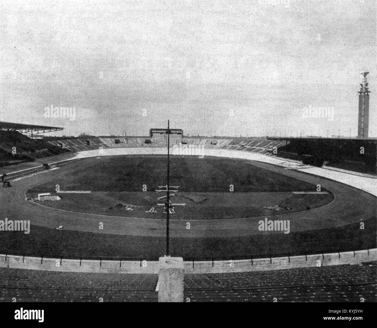 Olympic stadium in amsterdam Black and White Stock Photos & Images - Alamy