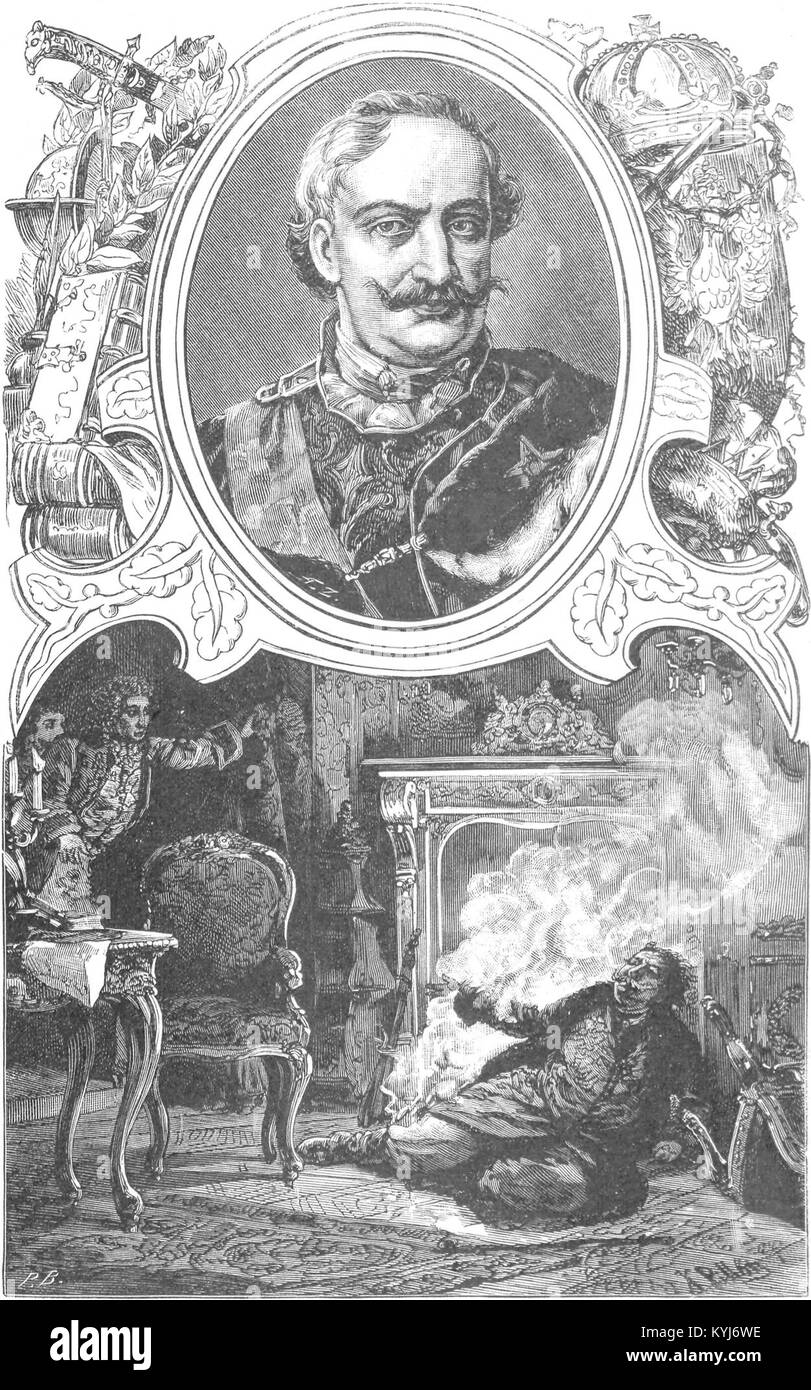 Stanislaw leszczynski king of poland Black and White Stock Photos ...