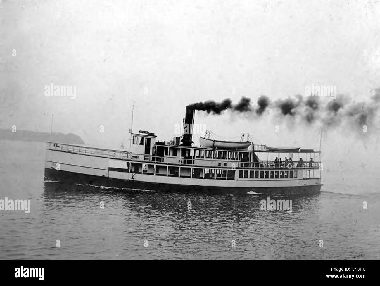 Steamboat nostalgia Black and White Stock Photos & Images - Alamy