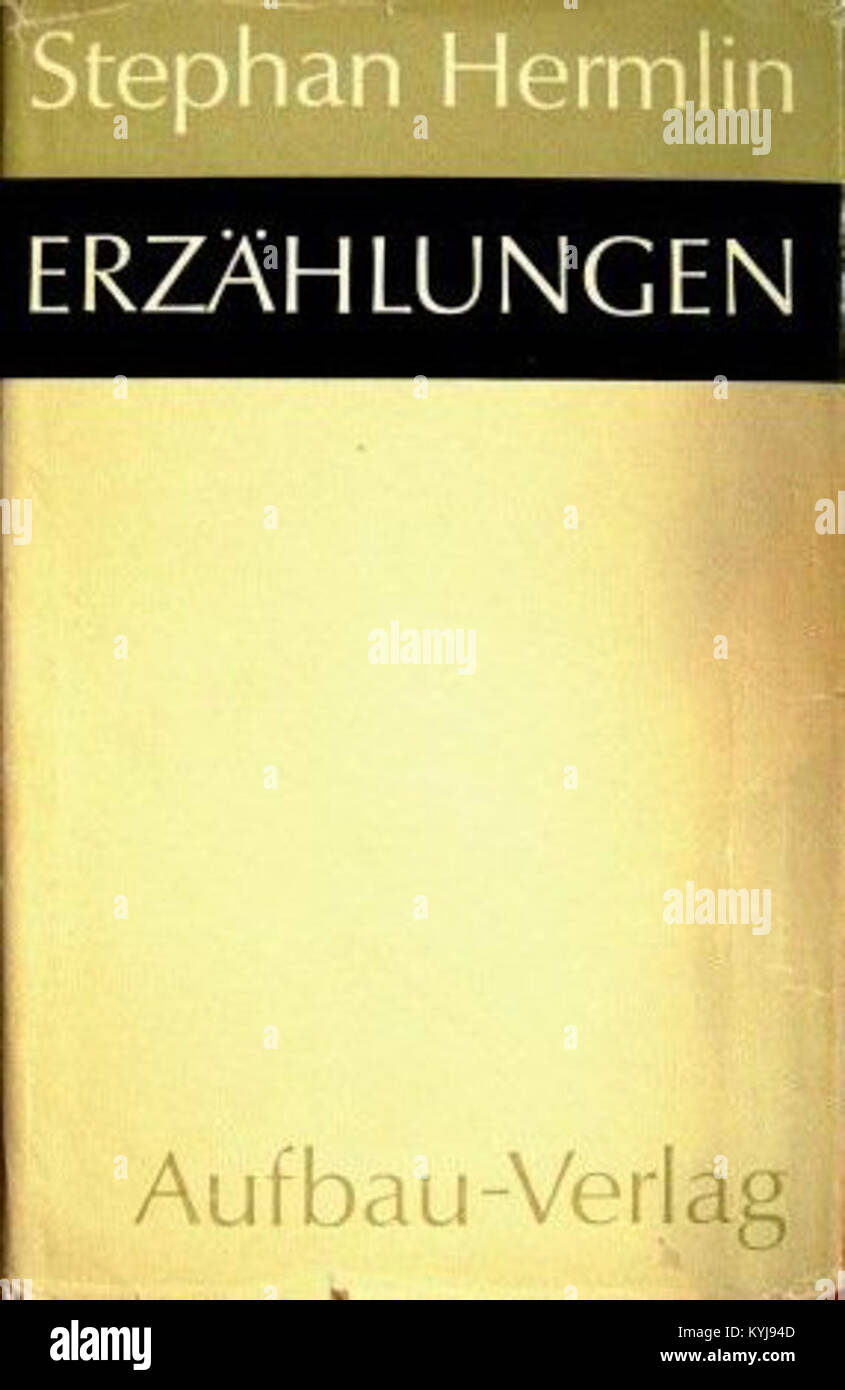 Stephan hermlin hi-res stock photography and images - Alamy