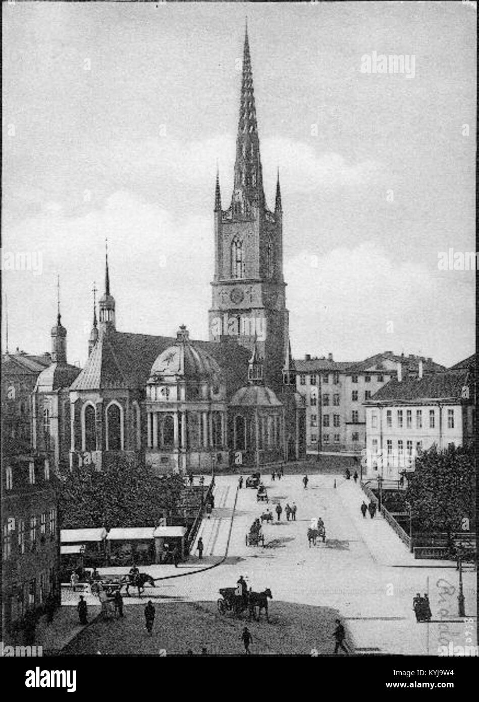 Riddarholmskyrkan in Stockholm, Sweden, is a medieval church famous for ...