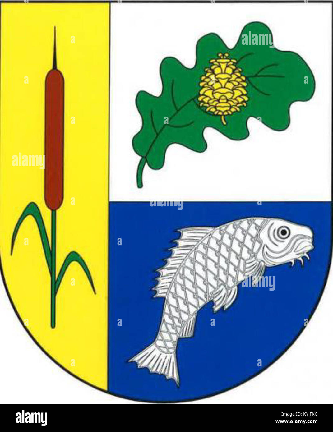 'Strasov znak' refers to a heraldic symbol, typically used in coats of ...