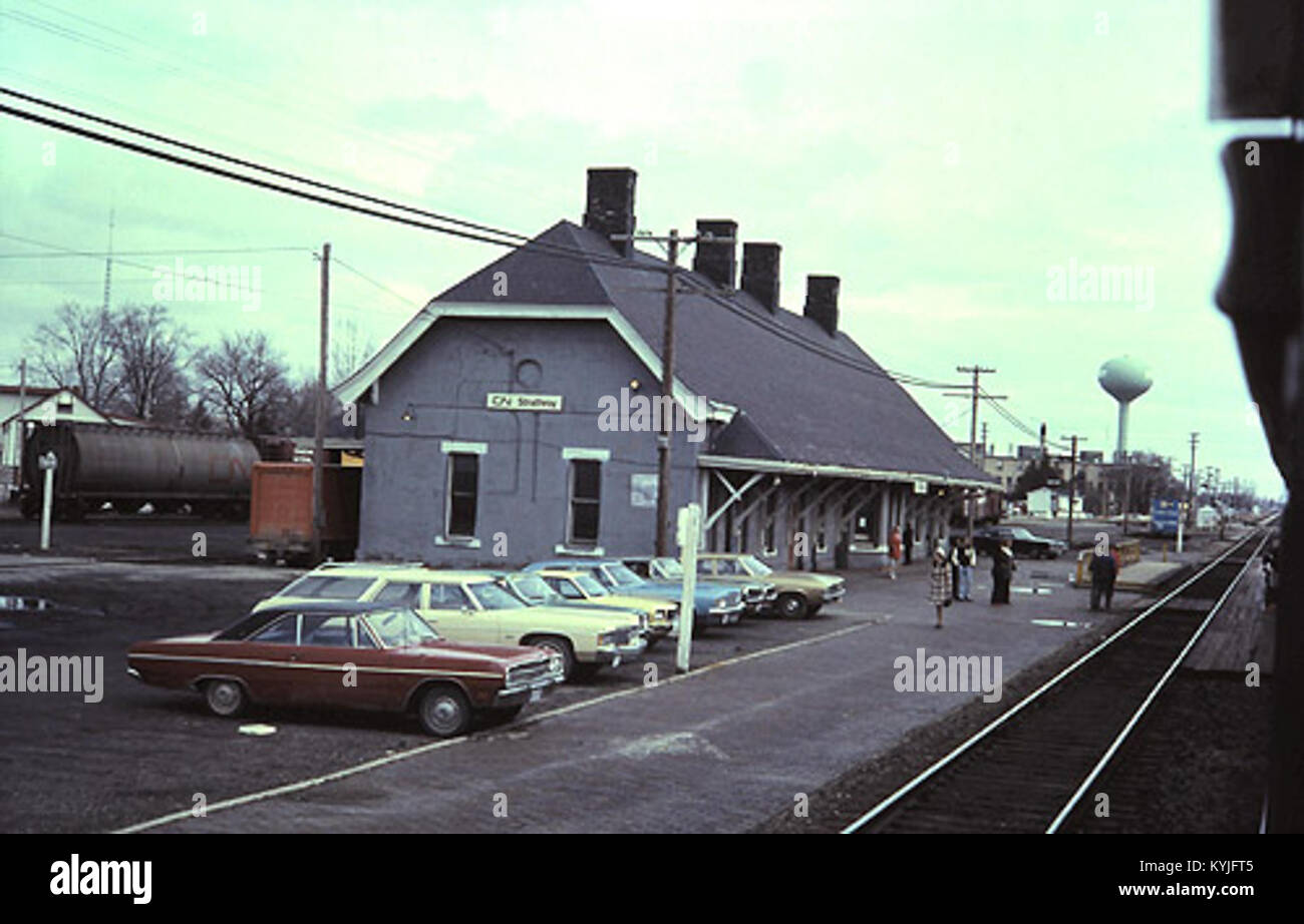 Strathroy old 1975 mar23 (2 Stock Photo - Alamy