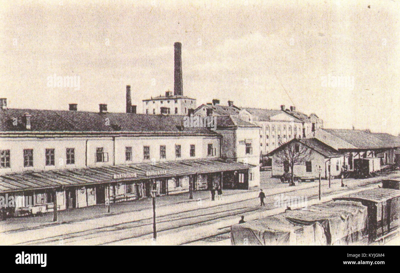 This image showcases a sugar plant and station, focusing on the ...