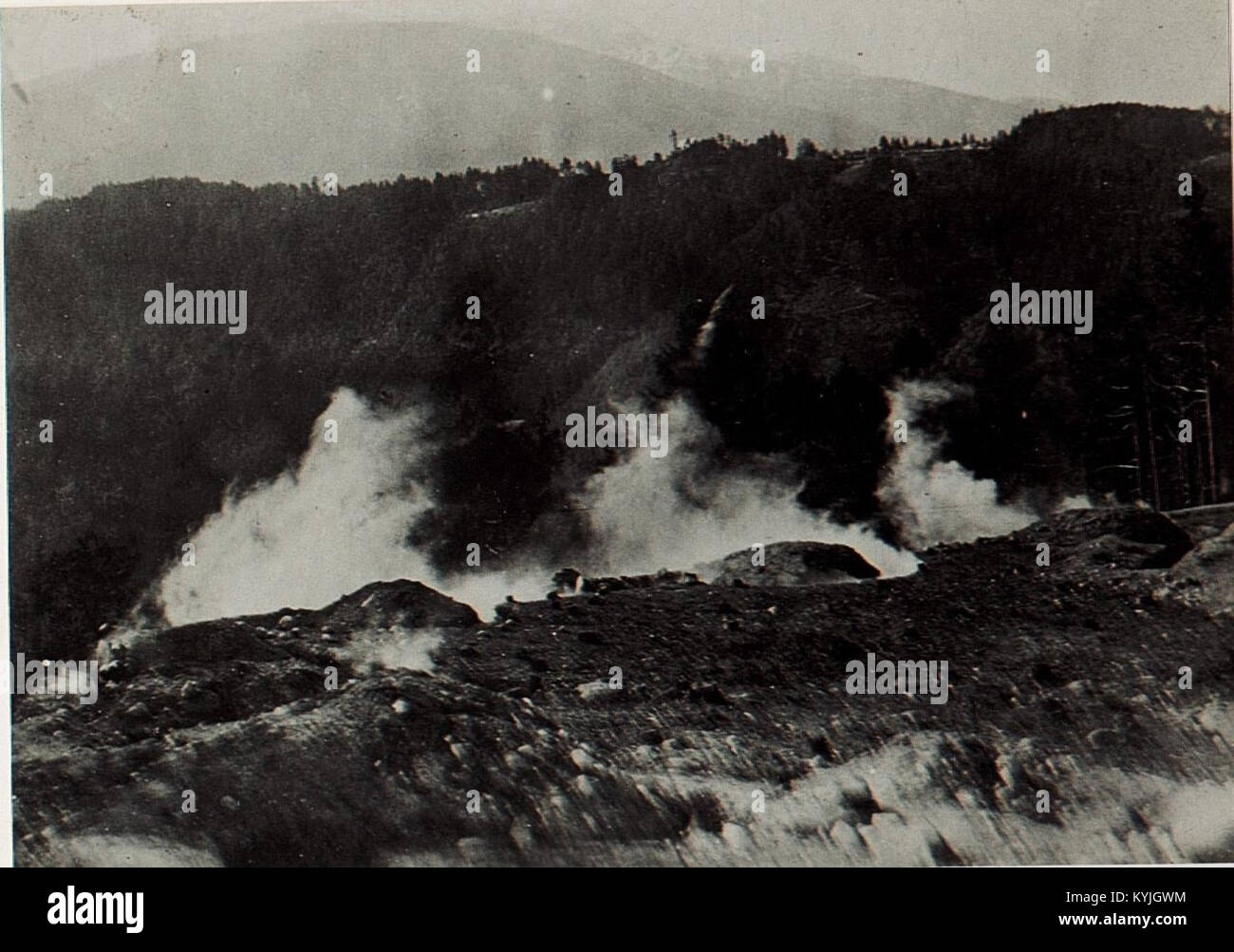 Photograph of a German stormtrooper training exercise in Schabs ...