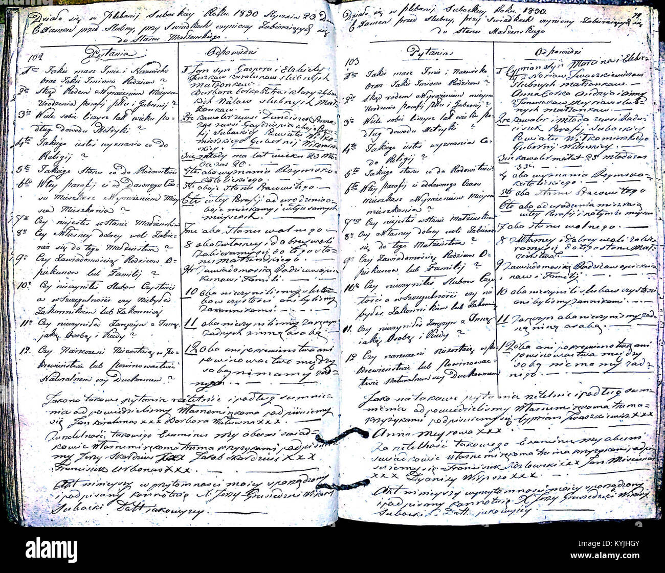 This historical document from the years 1827-1830, known as Subaciaus ...