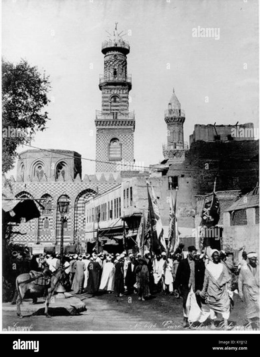 A photograph from 1870 by Zangaki, depicting Sufi practitioners in ...