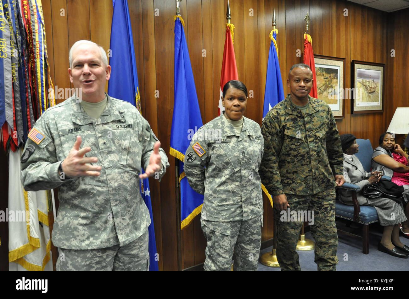 Master Sgt. Janet Timberlake was promoted to sergeant major at a ...