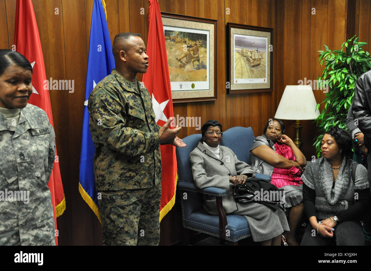 Master Sgt. Janet Timberlake was promoted to sergeant major at a ...