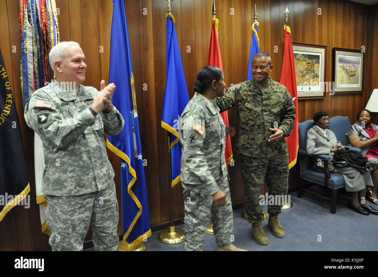 Master Sgt. Janet Timberlake was promoted to sergeant major at a ...
