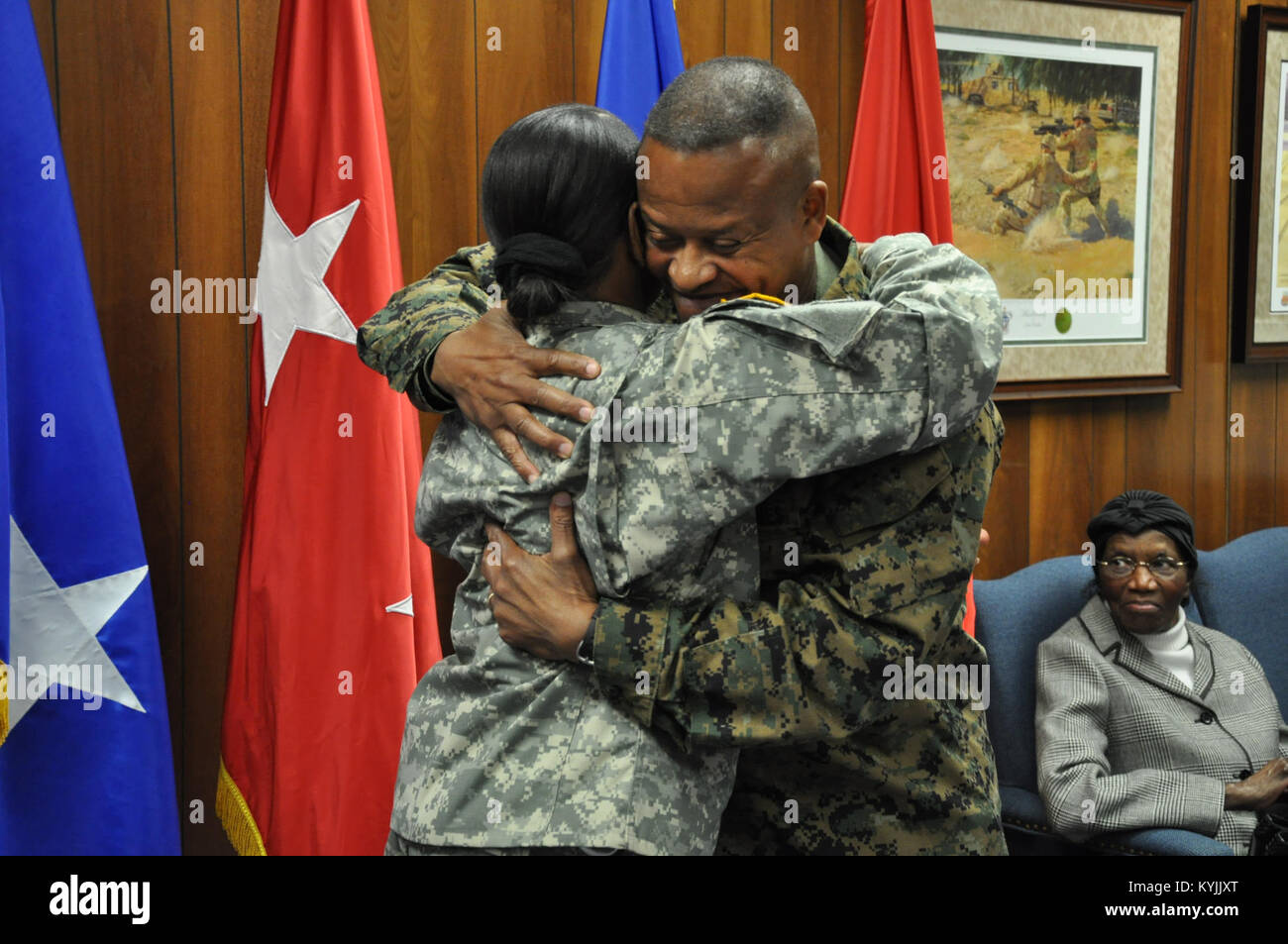 Master Sgt. Janet Timberlake was promoted to sergeant major at a ...
