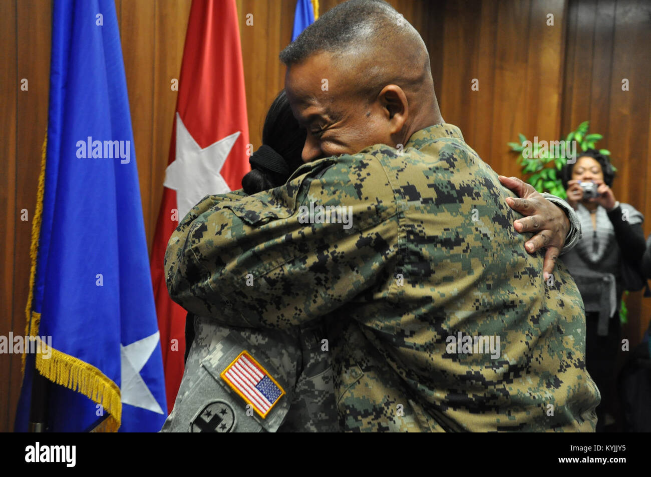 Master Sgt. Janet Timberlake was promoted to sergeant major at a ...