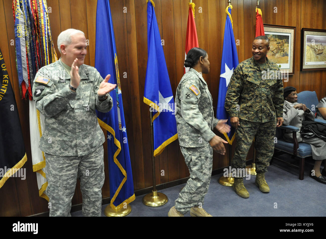 Master Sgt. Janet Timberlake was promoted to sergeant major at a ...