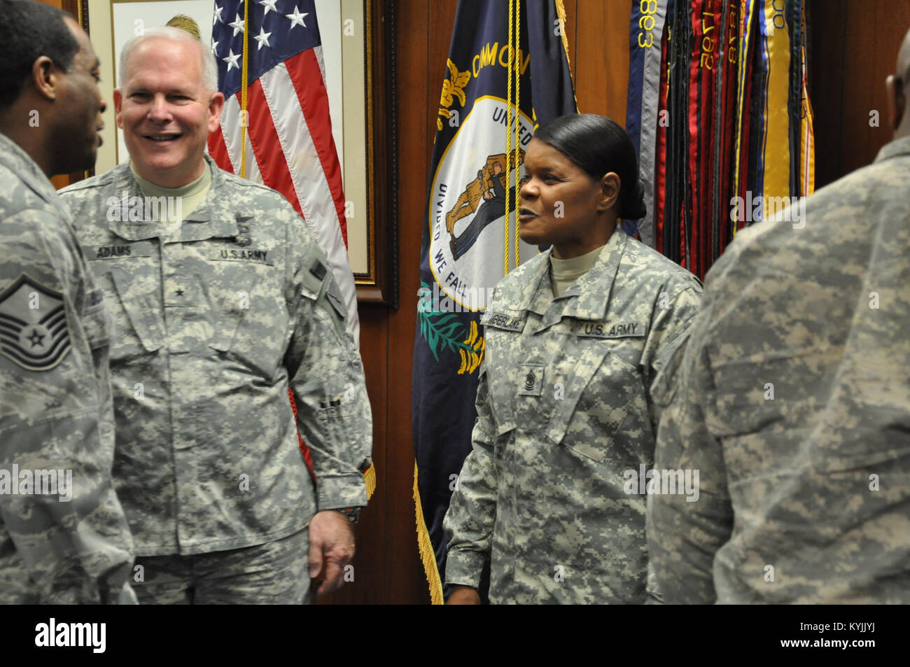 Master Sgt. Janet Timberlake was promoted to sergeant major at a ...