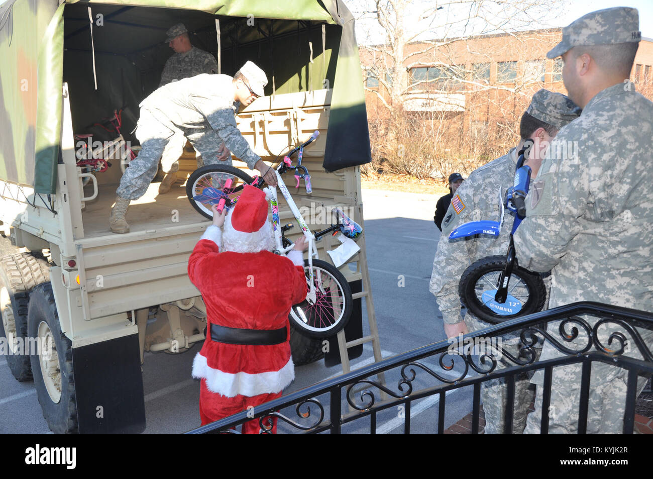 US military Christmas Stock Photo - Alamy