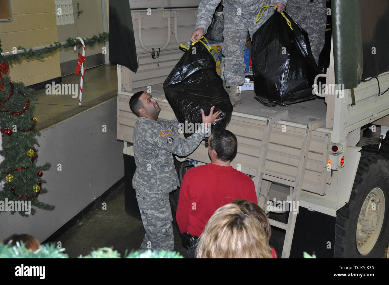 US military Christmas Stock Photo - Alamy
