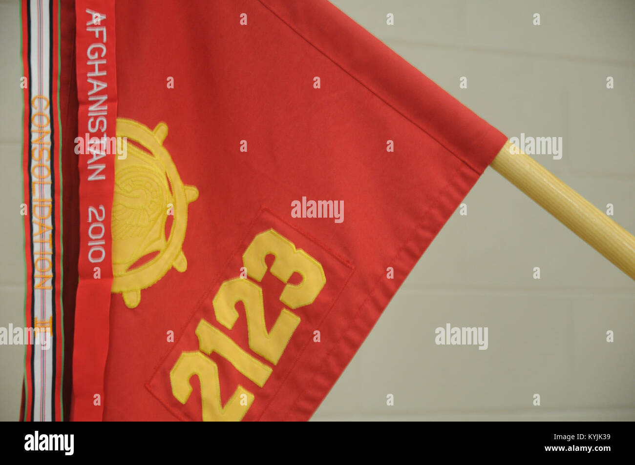 The 2123rd Transportation Company added the Afghanistan 2010 streamer ...