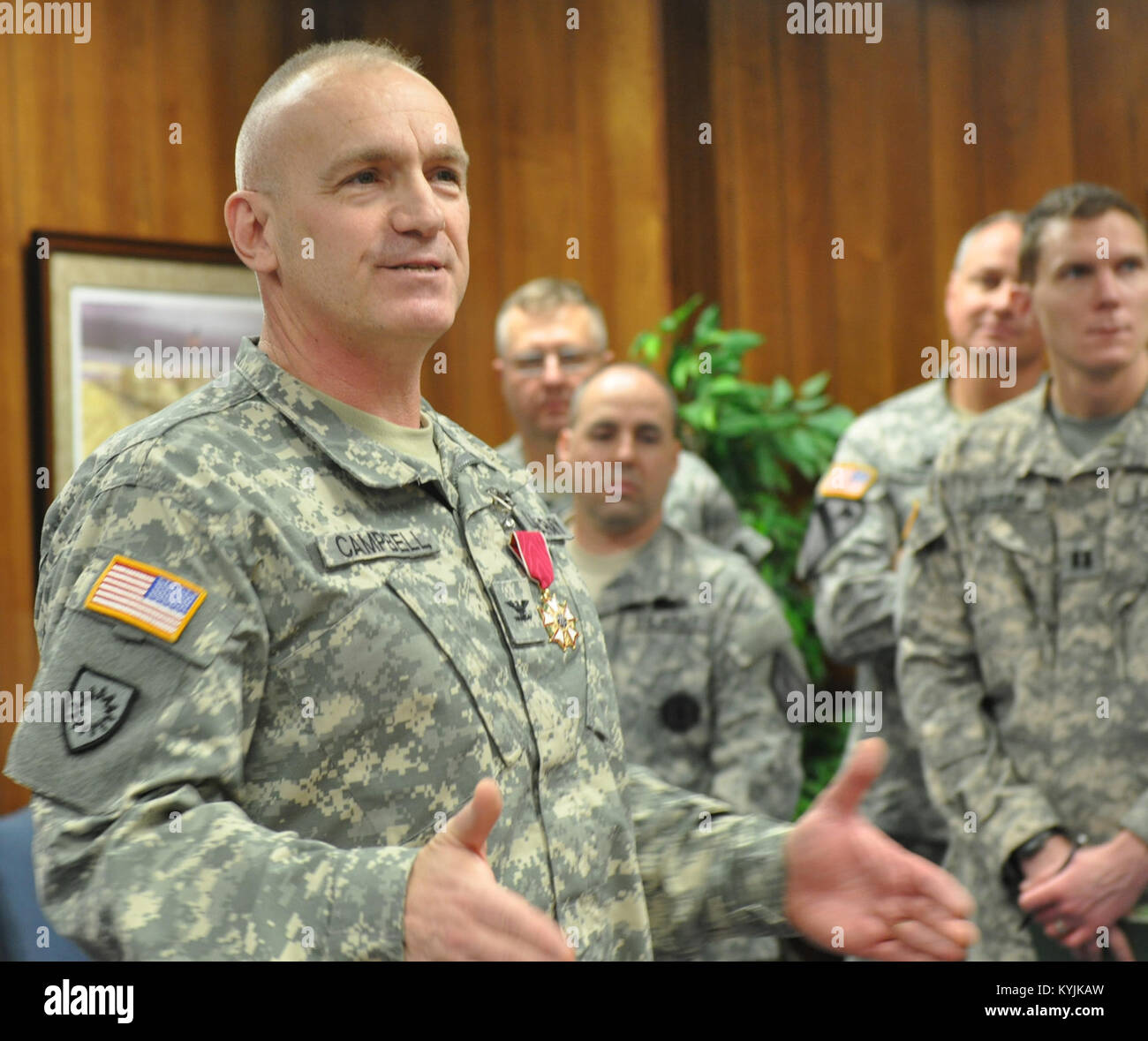 Col. Scott Campbell Awarded the Legion of Merit Stock Photo - Alamy