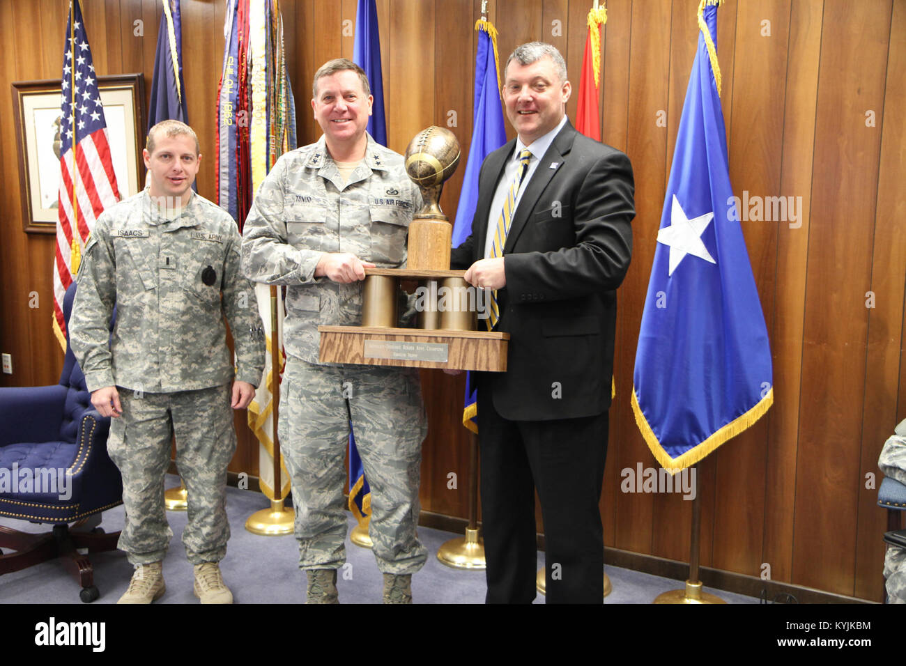 US military awards and promotion ceremony Stock Photo - Alamy