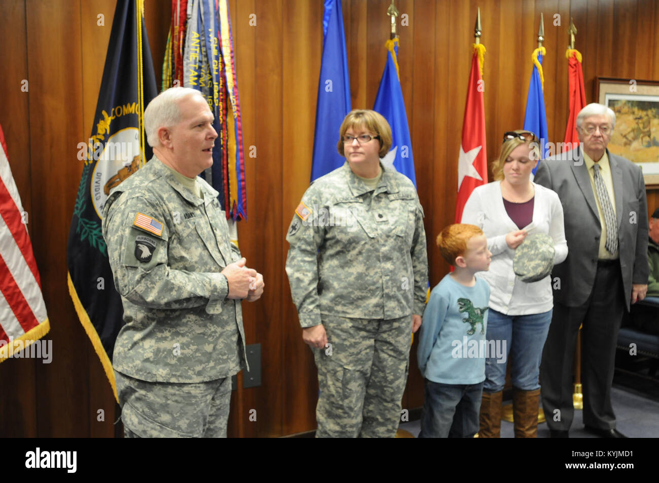 Natalie Lonkard was promoted to the rank of colonel during a ceremony ...