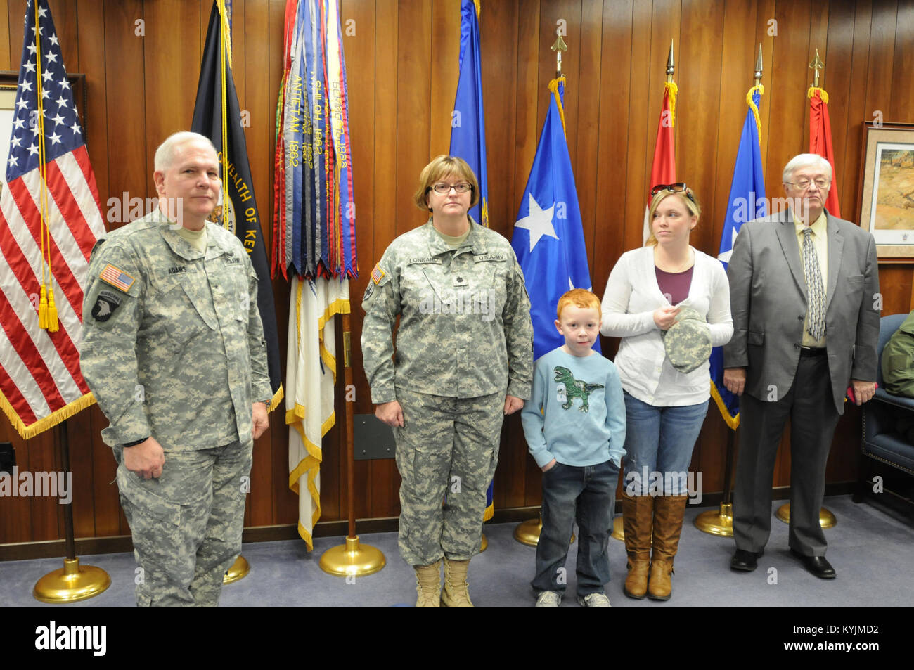 Natalie Lonkard was promoted to the rank of colonel during a ceremony ...
