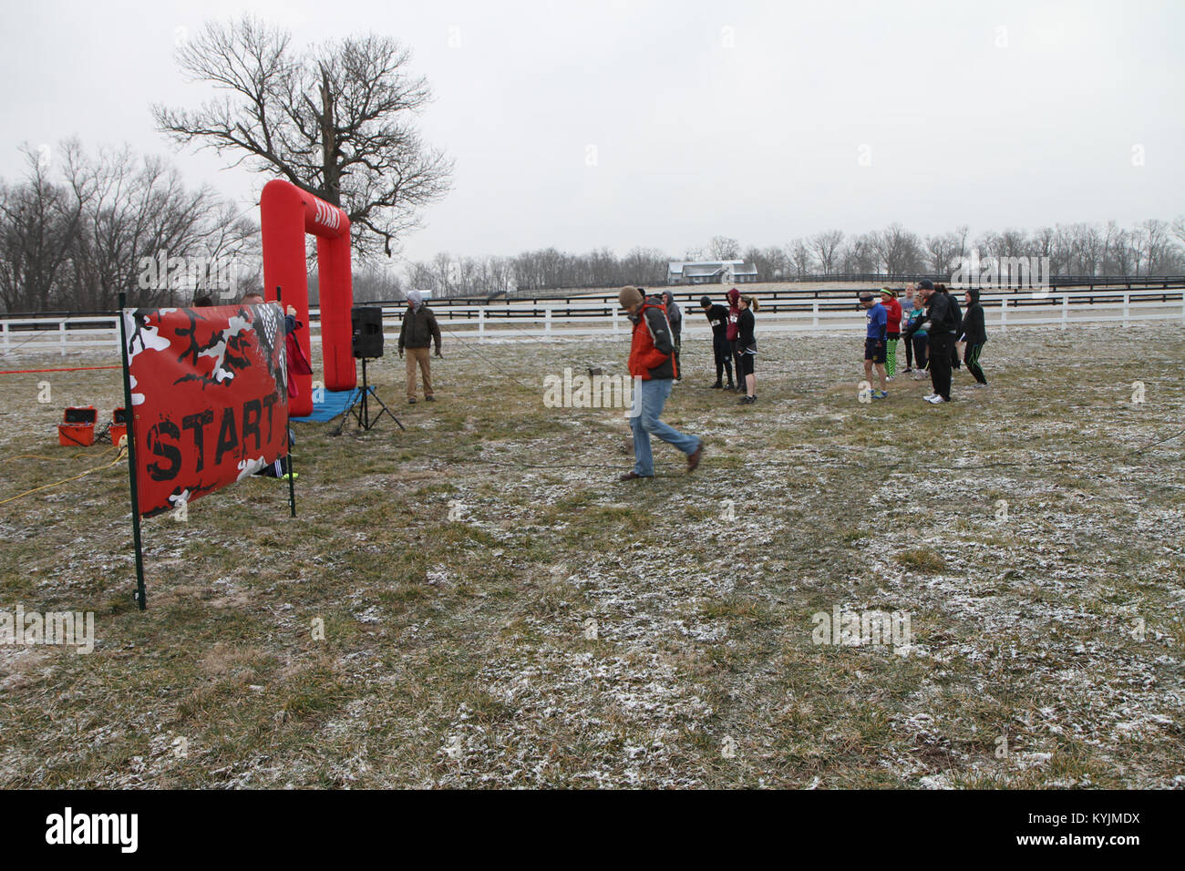 US military National Guard sports event in winter snow Stock Photo - Alamy