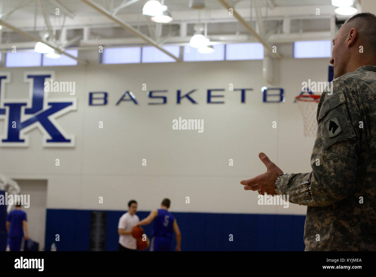 Kentucky Wildcats basketball game Stock Photo - Alamy