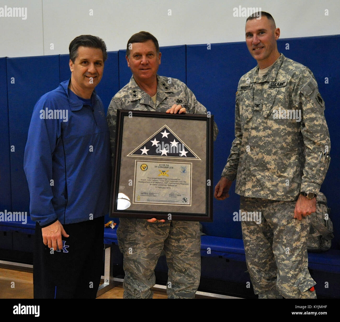 US military awards ceremony Stock Photo - Alamy