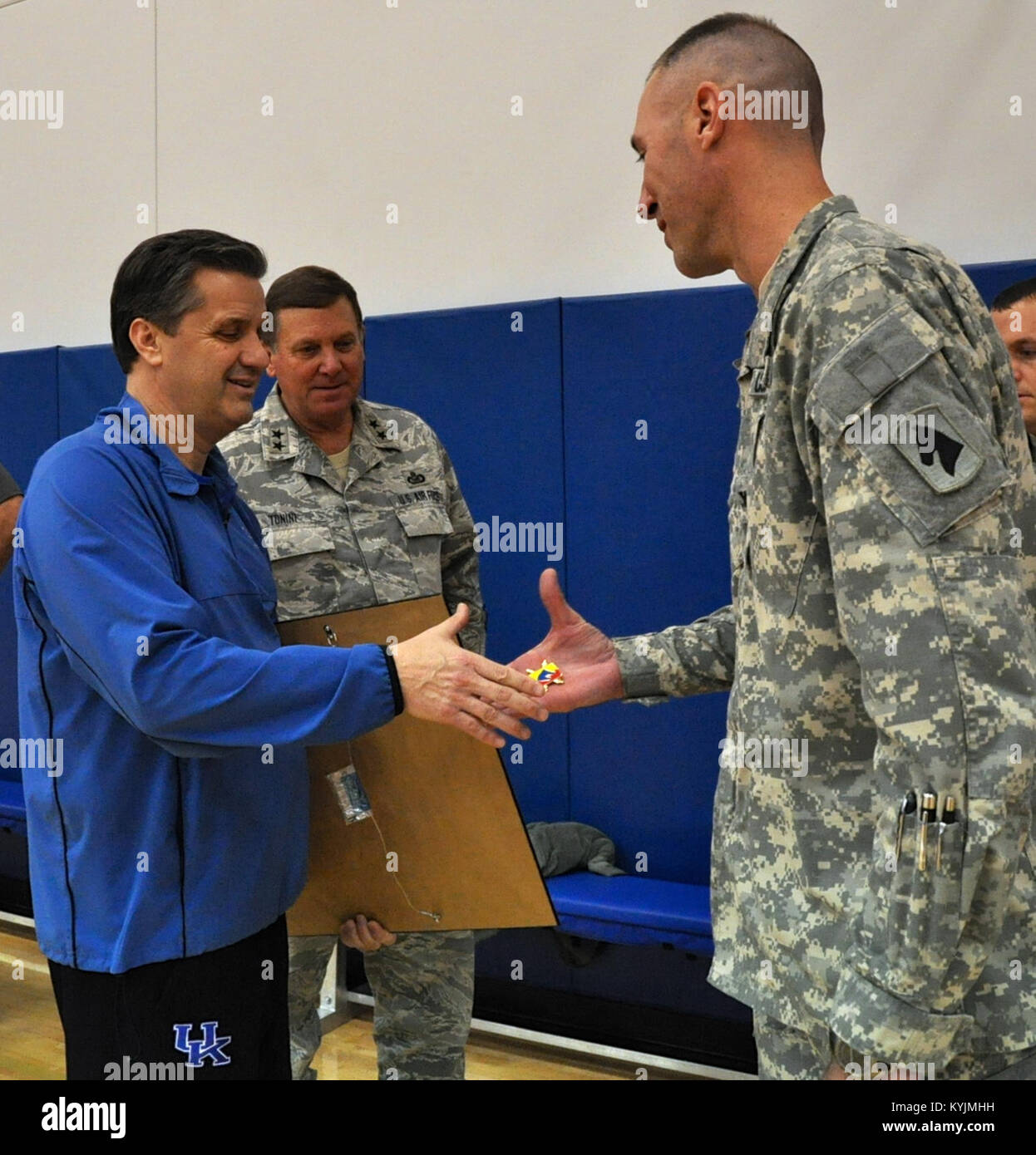 US military awards ceremony Stock Photo - Alamy