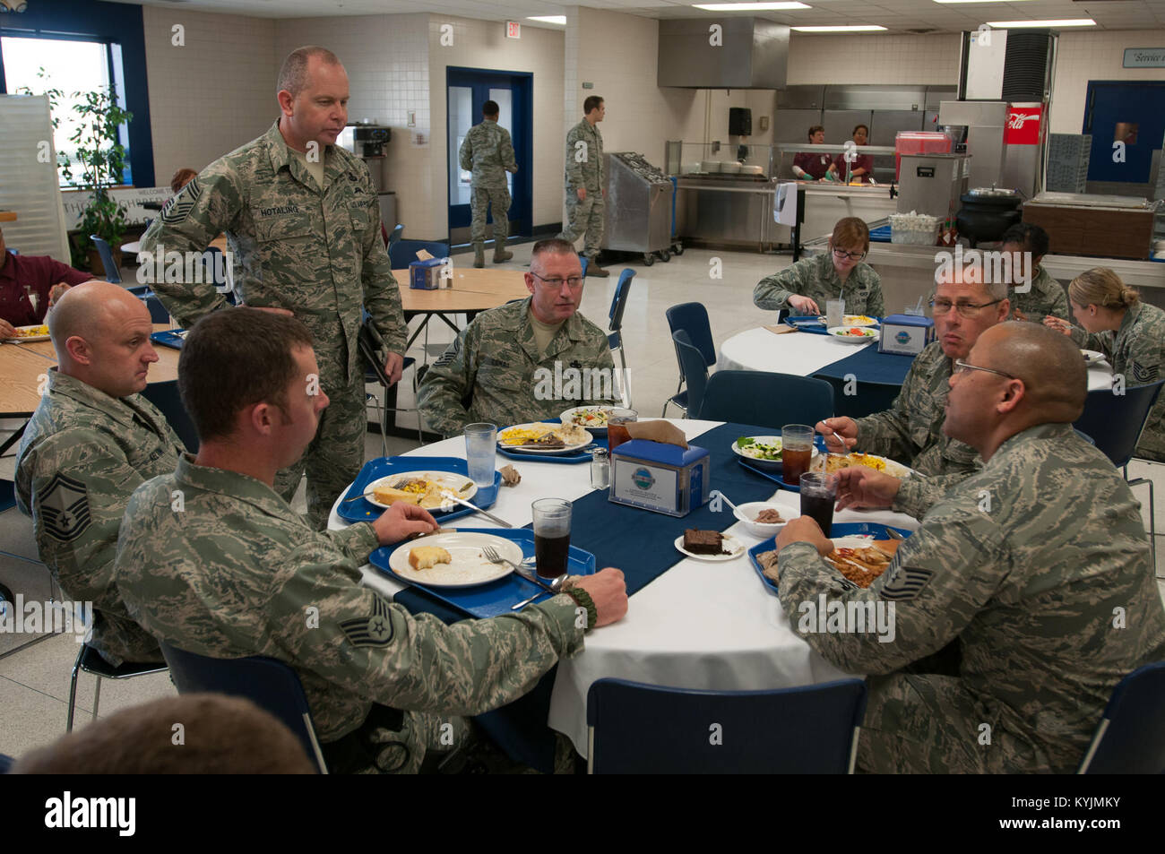 Chief Master Sgt. James W. Hotaling, command chief master sergeant of ...