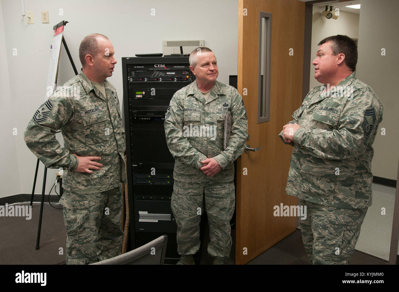 Chief Master Sgt. James W. Hotaling, command chief master sergeant of ...