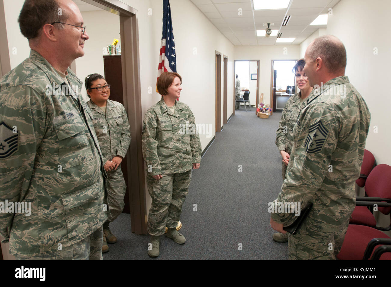 Chief Master Sgt. James W. Hotaling, command chief master sergeant of ...