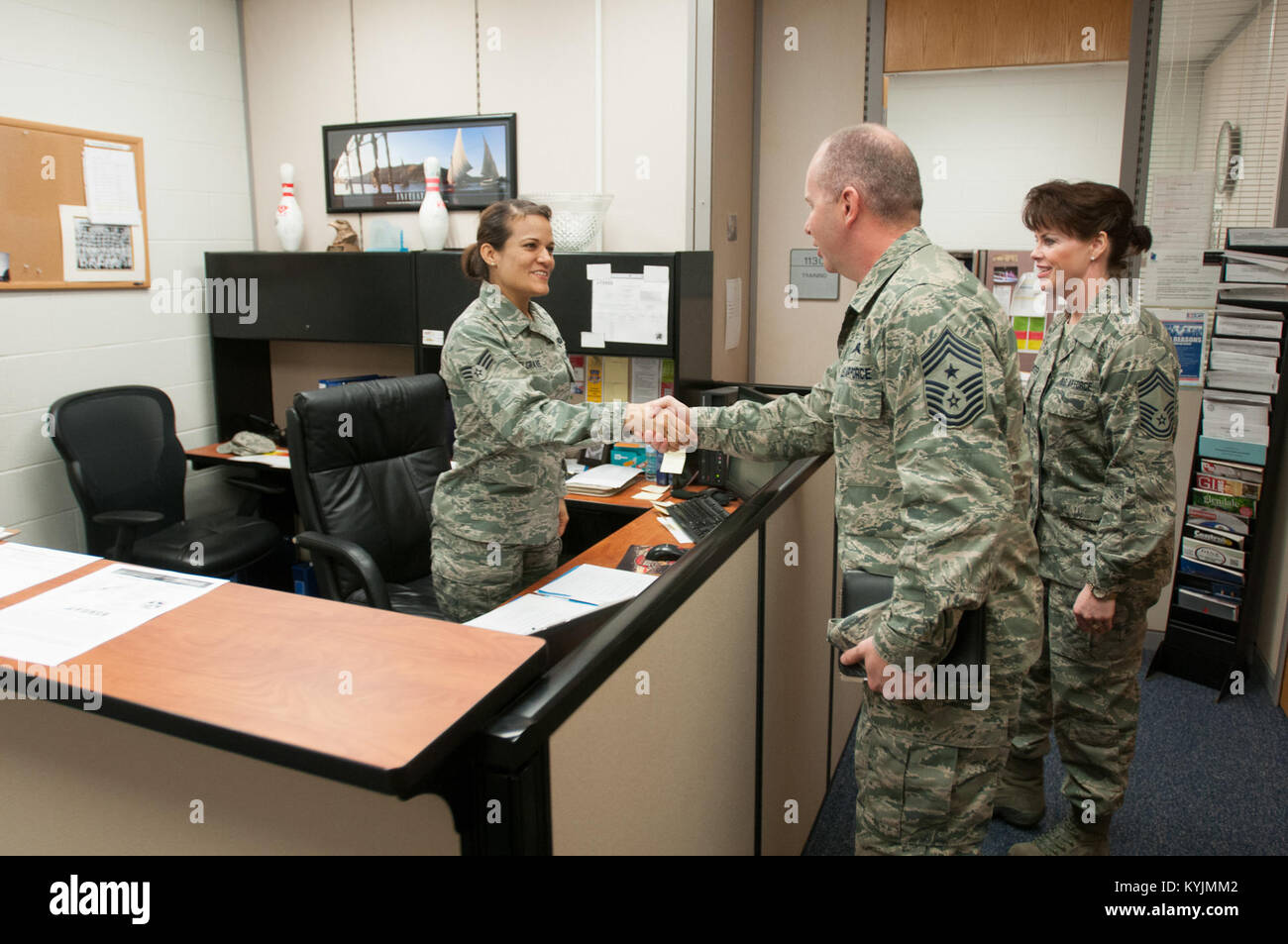 Chief Master Sgt. James W. Hotaling, command chief master sergeant of ...