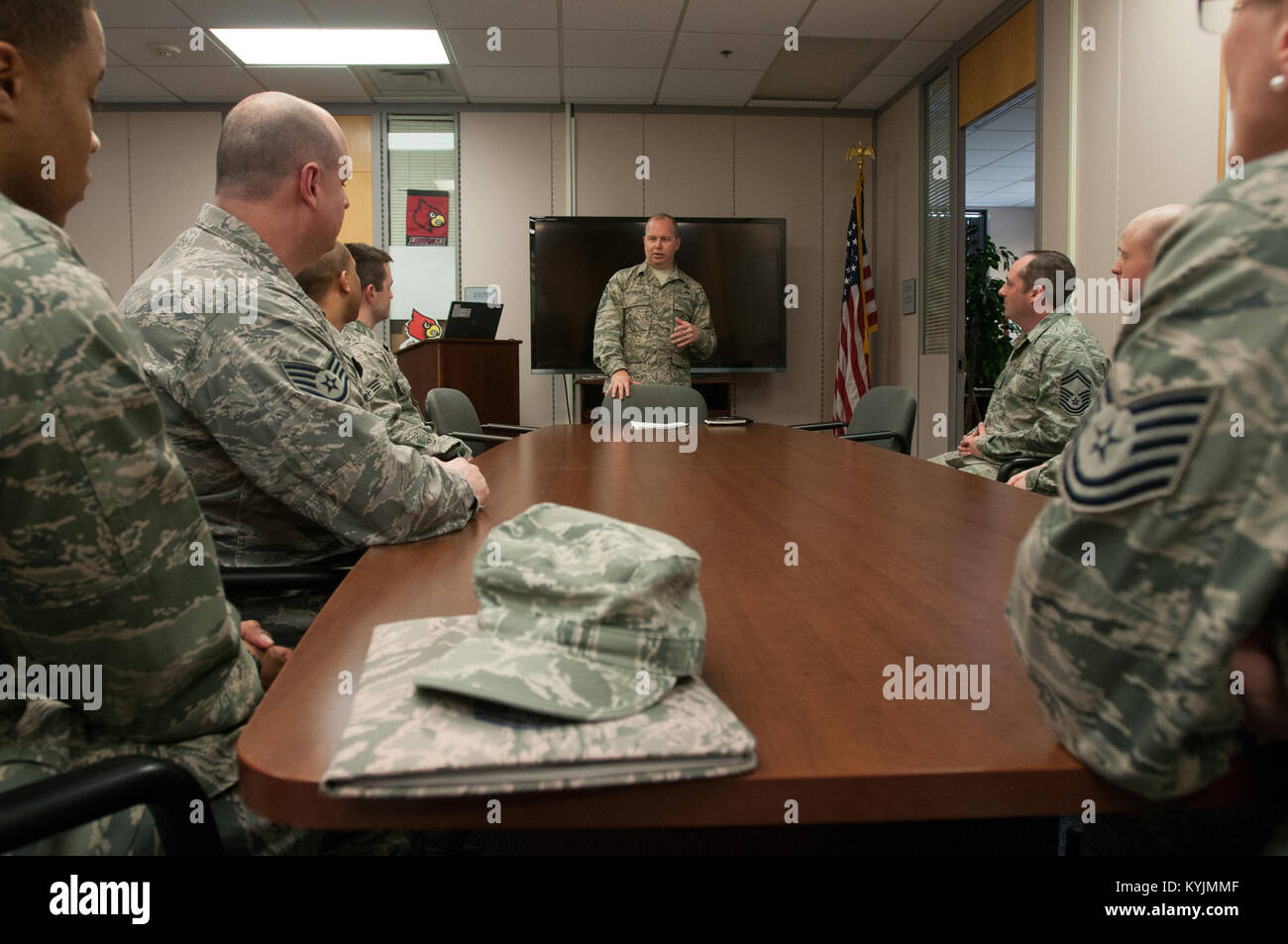 Chief Master Sgt. James W. Hotaling, command chief master sergeant of ...
