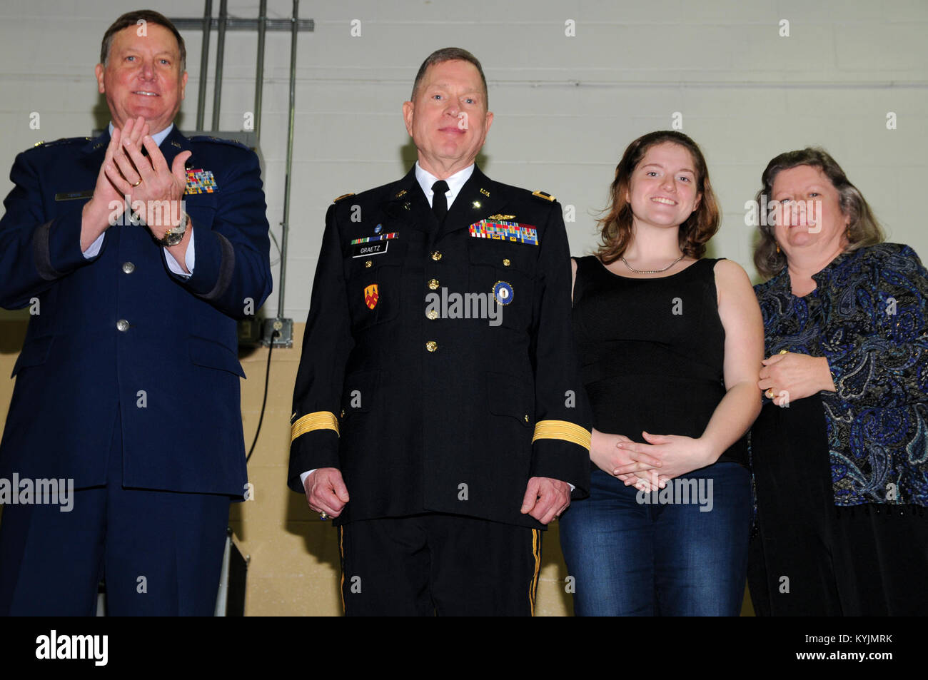 US military awards ceremony Stock Photo - Alamy