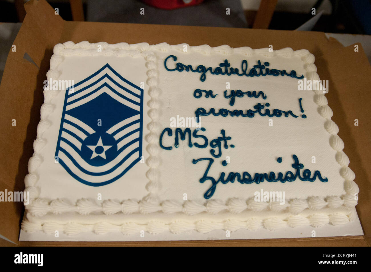Senior Master Sgt. Wade Zinsmeister is promoted to the rank of chief ...
