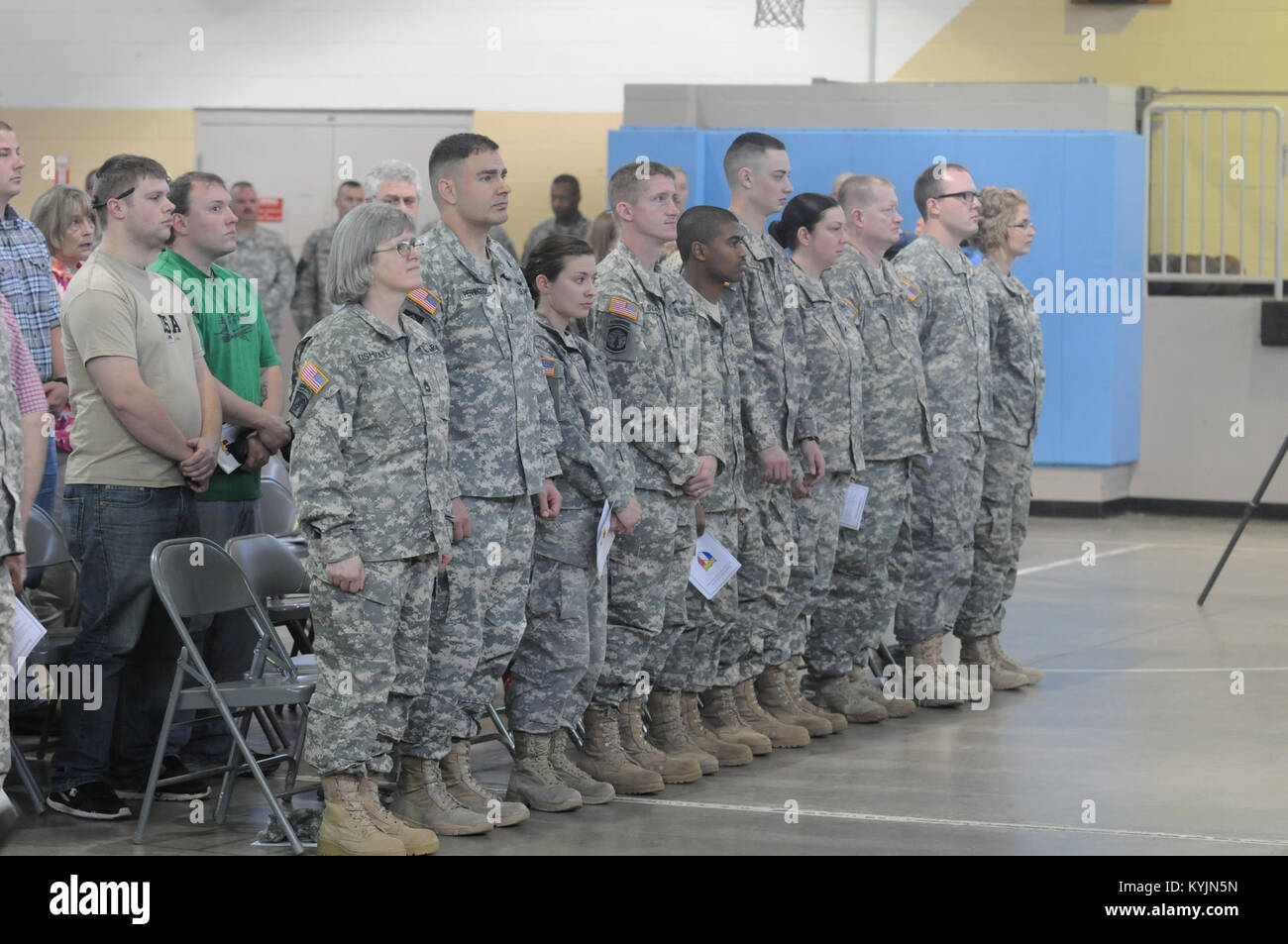 The Kentucky National Guard honored the Soldiers of the 133rd Mobile ...