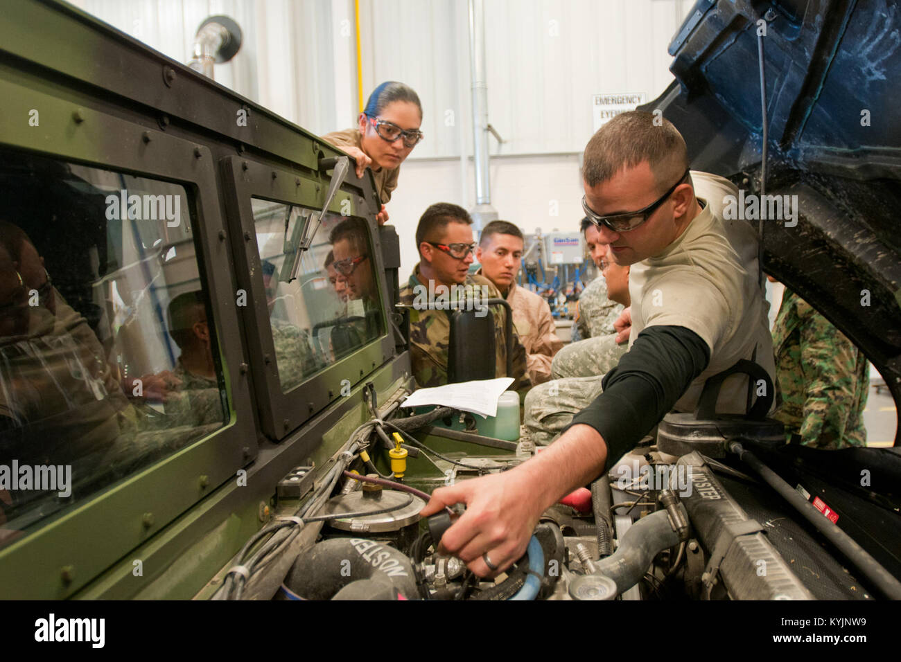 The Kentucky National Guard hosted members of the Ecuadorian military ...