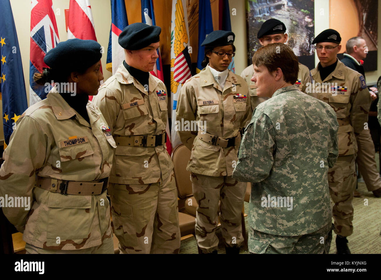 Brig. Gen. Maria Gervais, Deputy Commanding General of Fort Knox ...