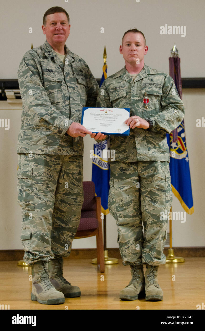 Kentucky’s adjutant general, Maj. Gen. Edward W. Tonini, presents Tech ...