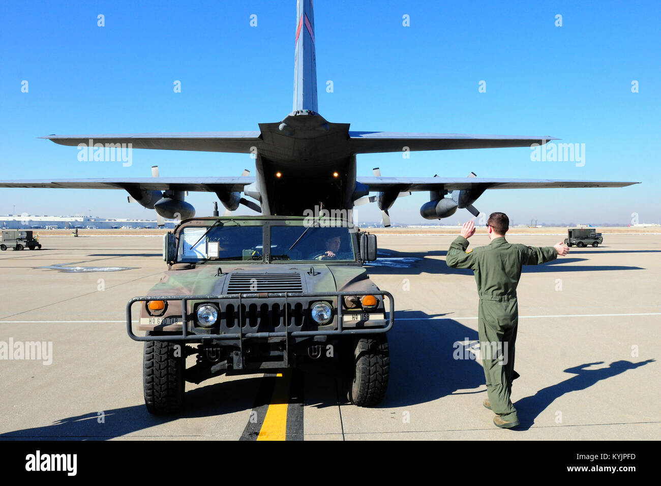 Soldiers with the 63rd Theater Aviation Brigade's signal section ...