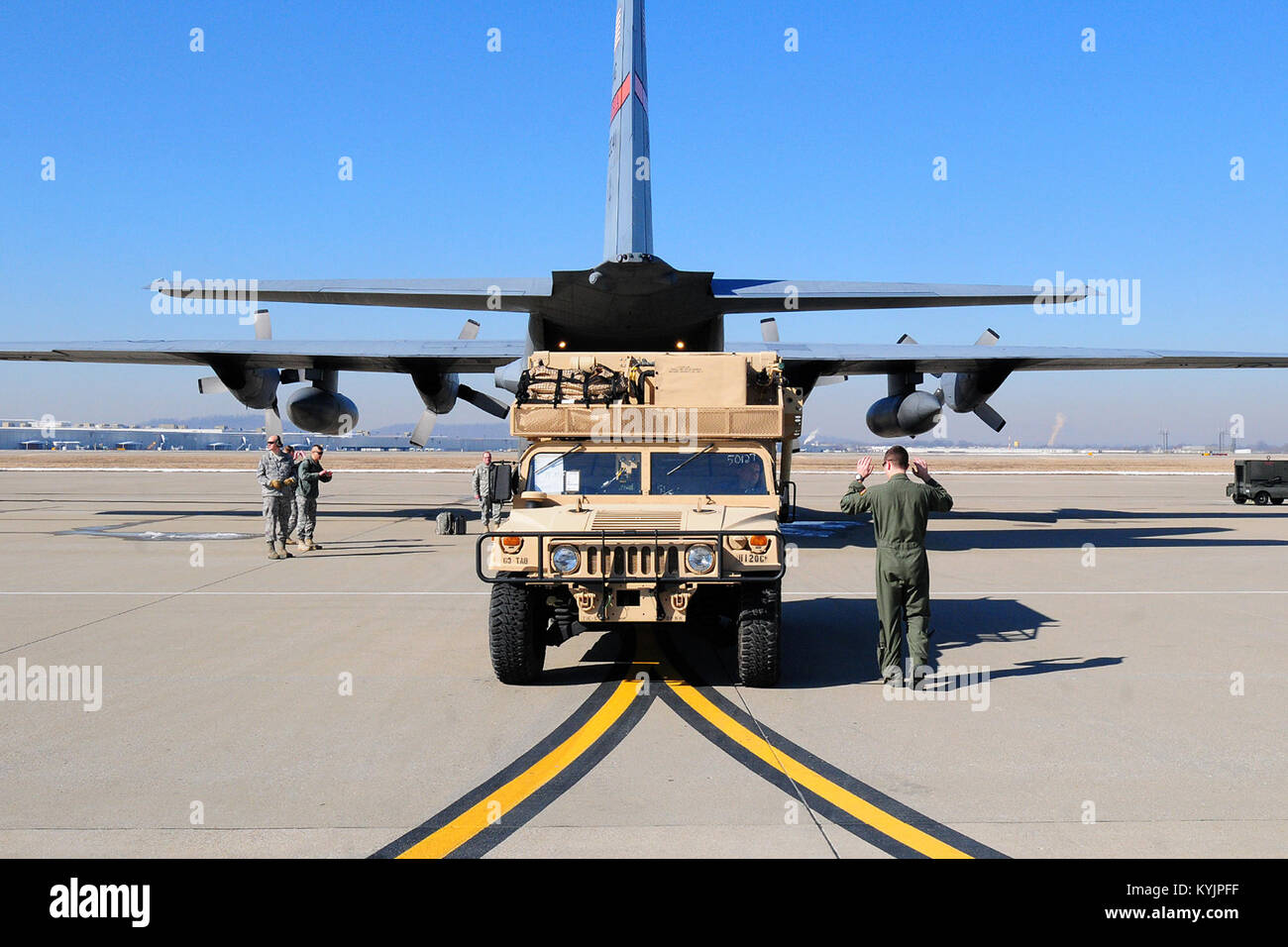 Soldiers with the 63rd Theater Aviation Brigade's signal section ...