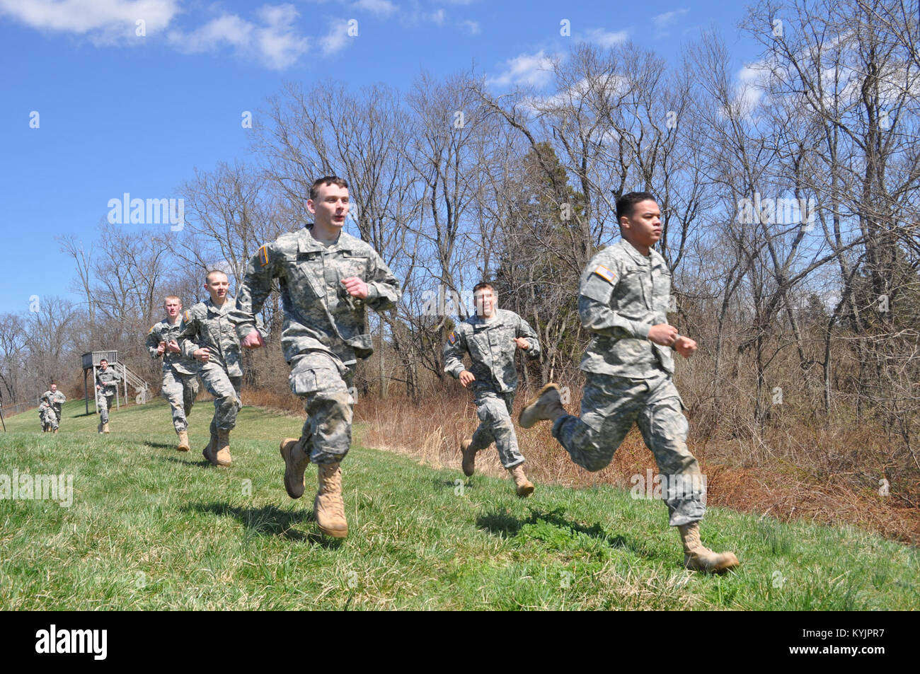 The Kentucky National Guard’s newest recruits prepared for Army Basic ...