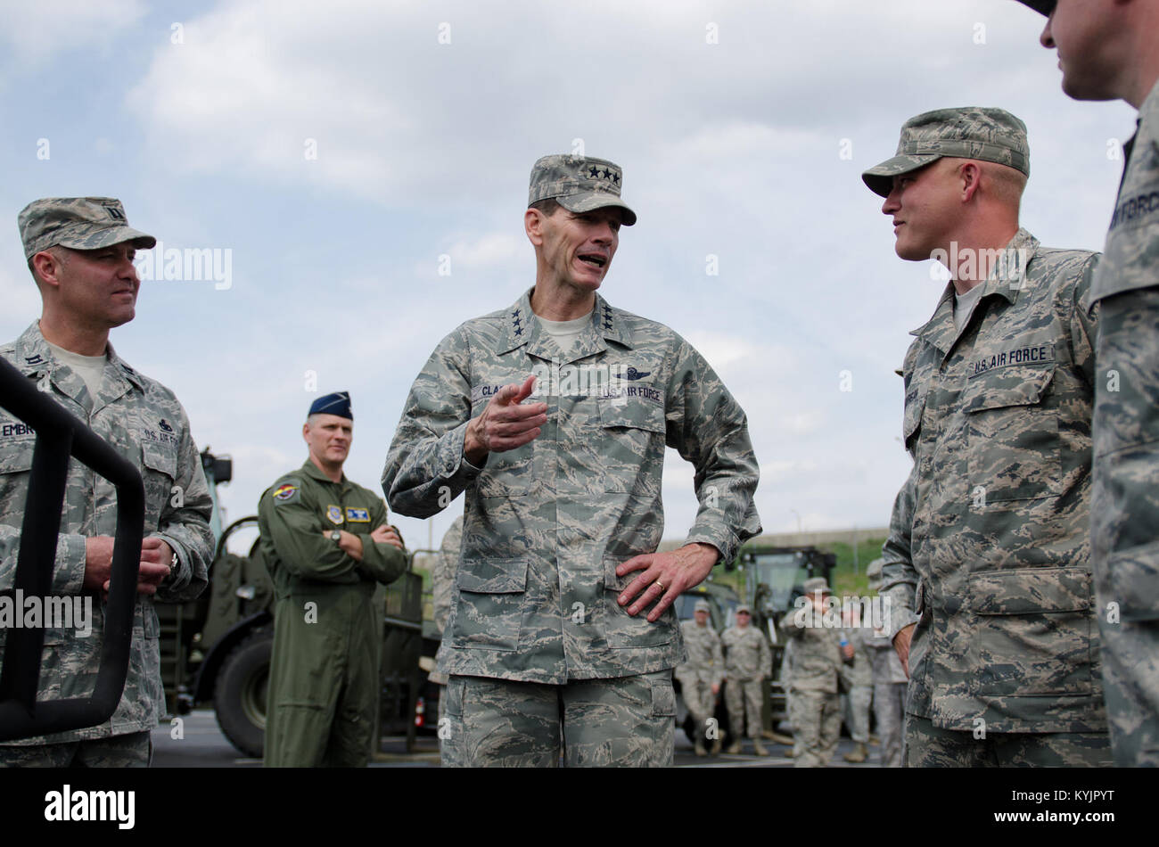 Lt. Gen. Stanley E. Clarke III, director of the Air National Guard ...