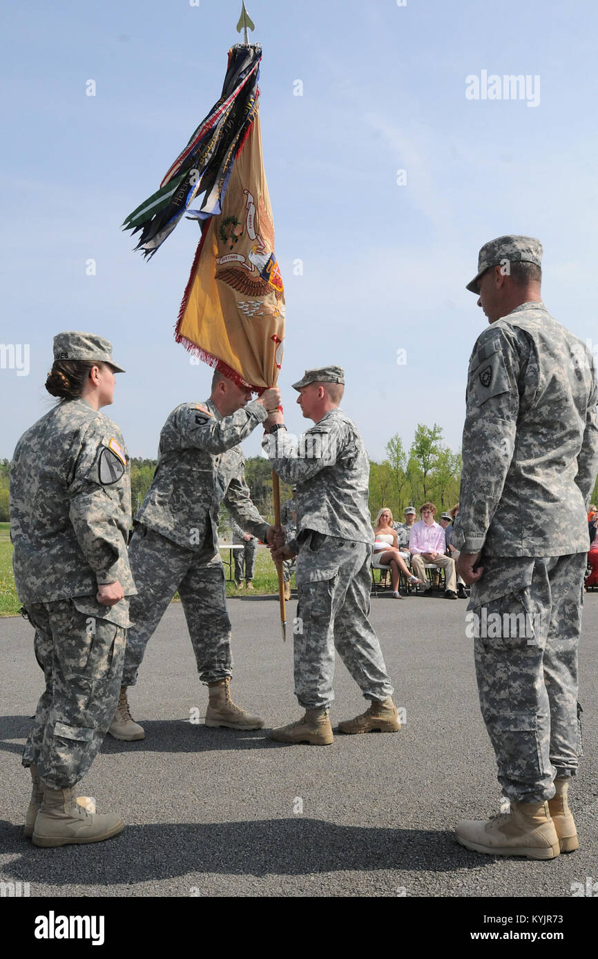 Maj. Kent Cavallini took charge of the 149th Brigade Support Battalion ...