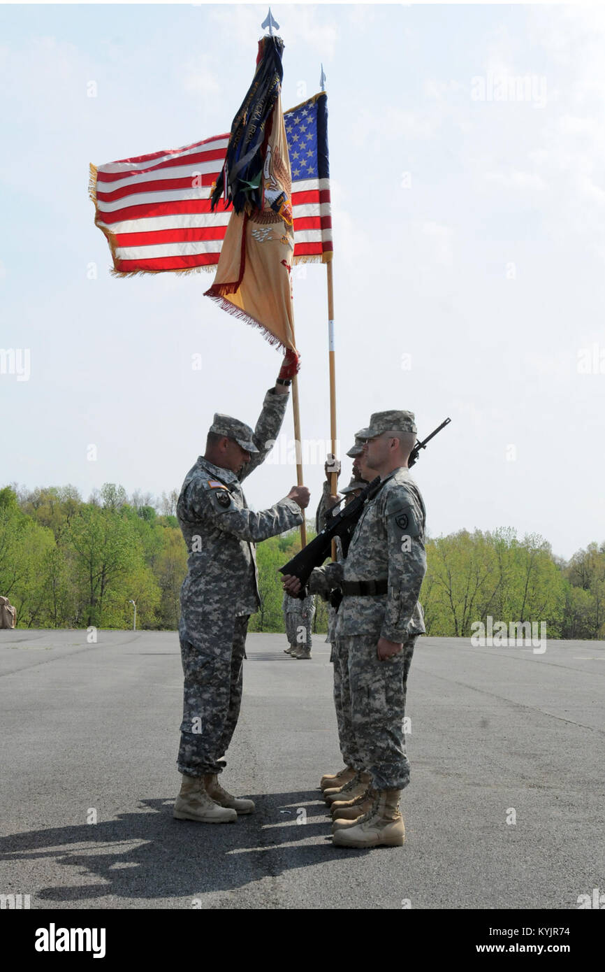 Maj. Kent Cavallini took charge of the 149th Brigade Support Battalion ...