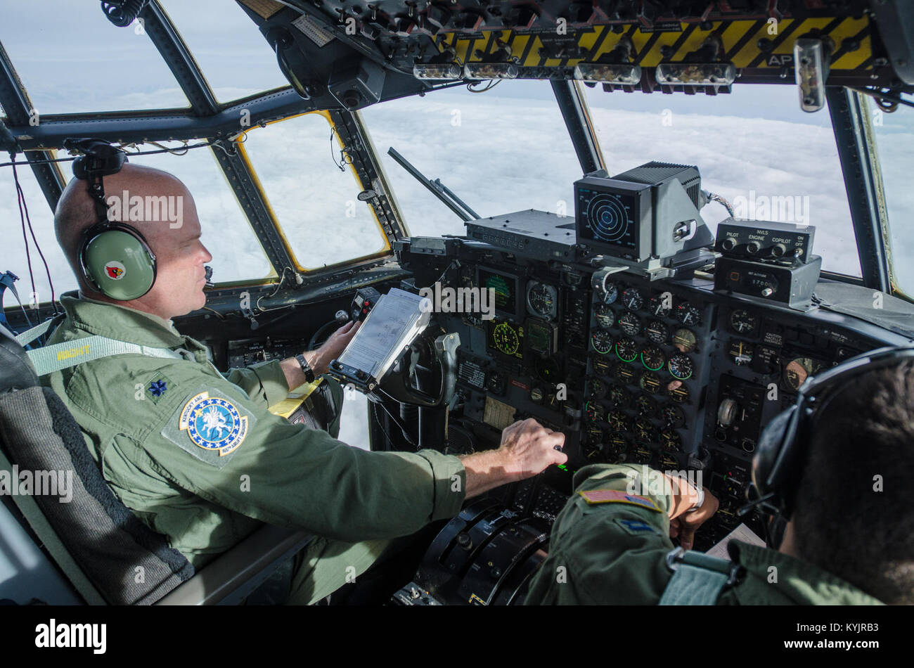 Lt. Col. Dave Flynn, a pilot for the Kentucky Air National Guard’s ...