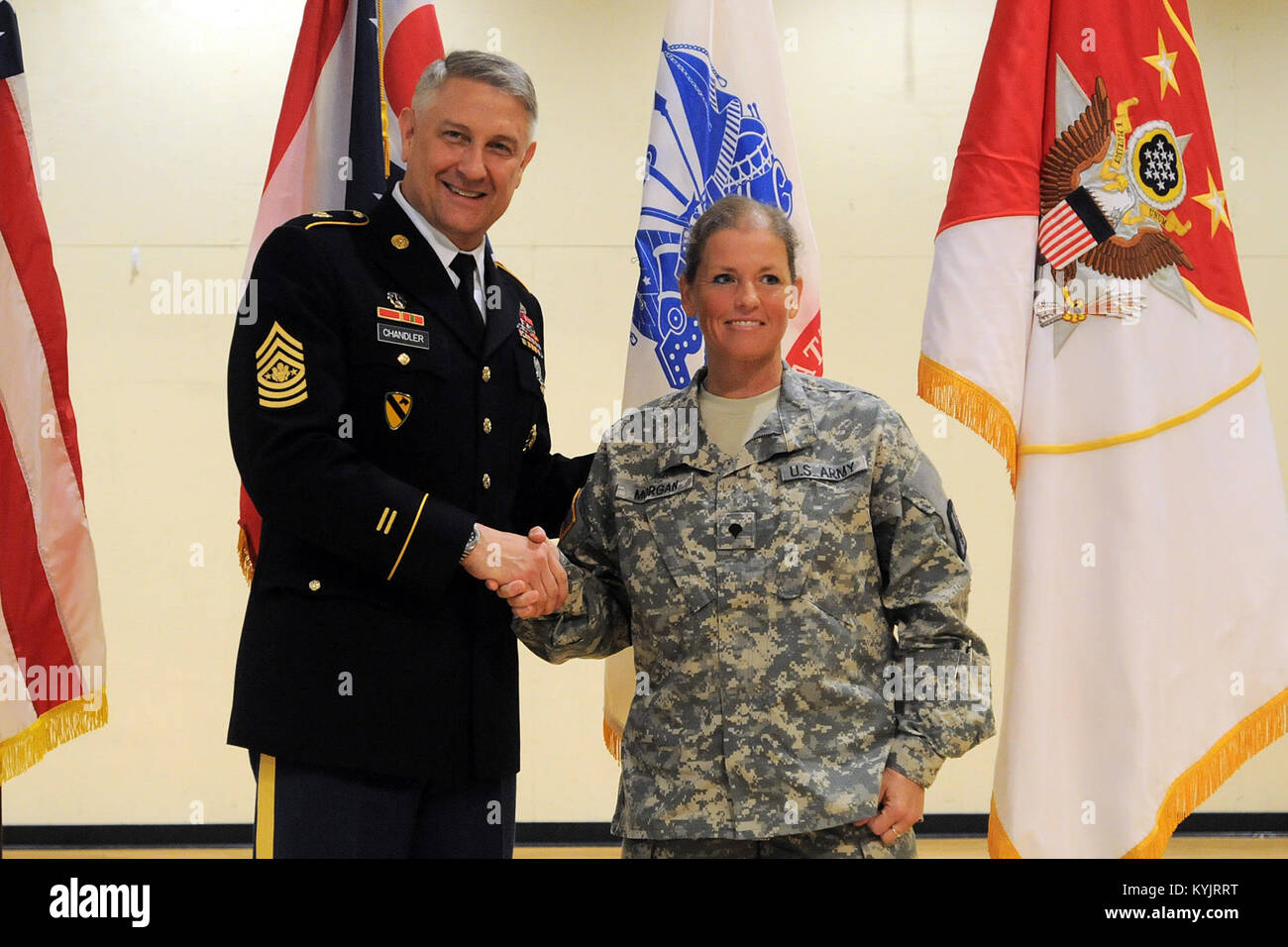 Sgt. Maj. of the Army Raymond F. Chandler III paid a visit to Soldiers ...