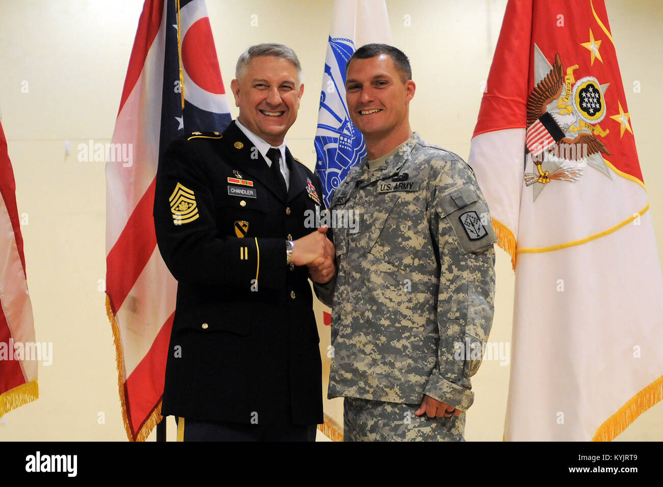 Sgt. Maj. of the Army Raymond F. Chandler III paid a visit to Soldiers ...