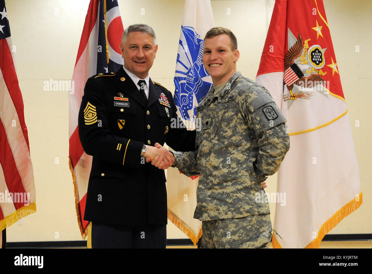Sgt. Maj. of the Army Raymond F. Chandler III paid a visit to Soldiers ...